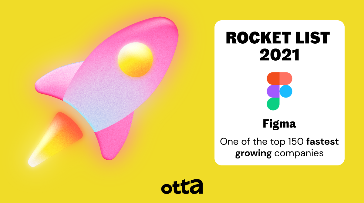 Figma is on the Rocket List 2021!